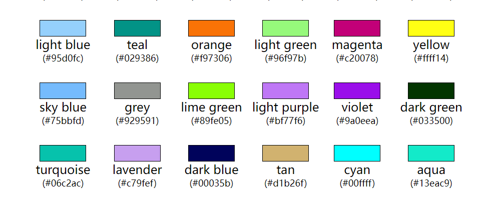 【MATLAB 画图01】简易颜色代号分享推荐 - 知乎