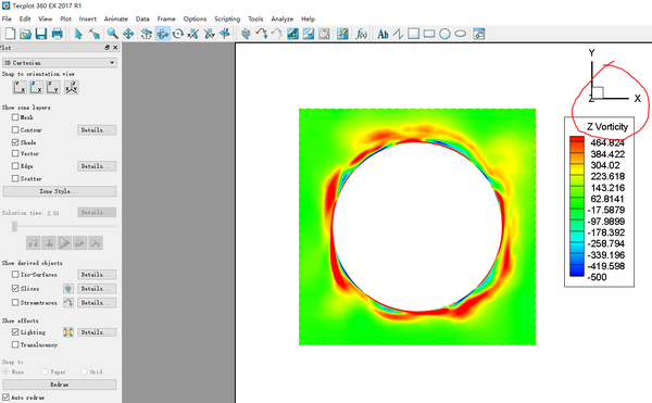 CFD-POST妙招：做出和tecplot一样的涡量图 - 知乎