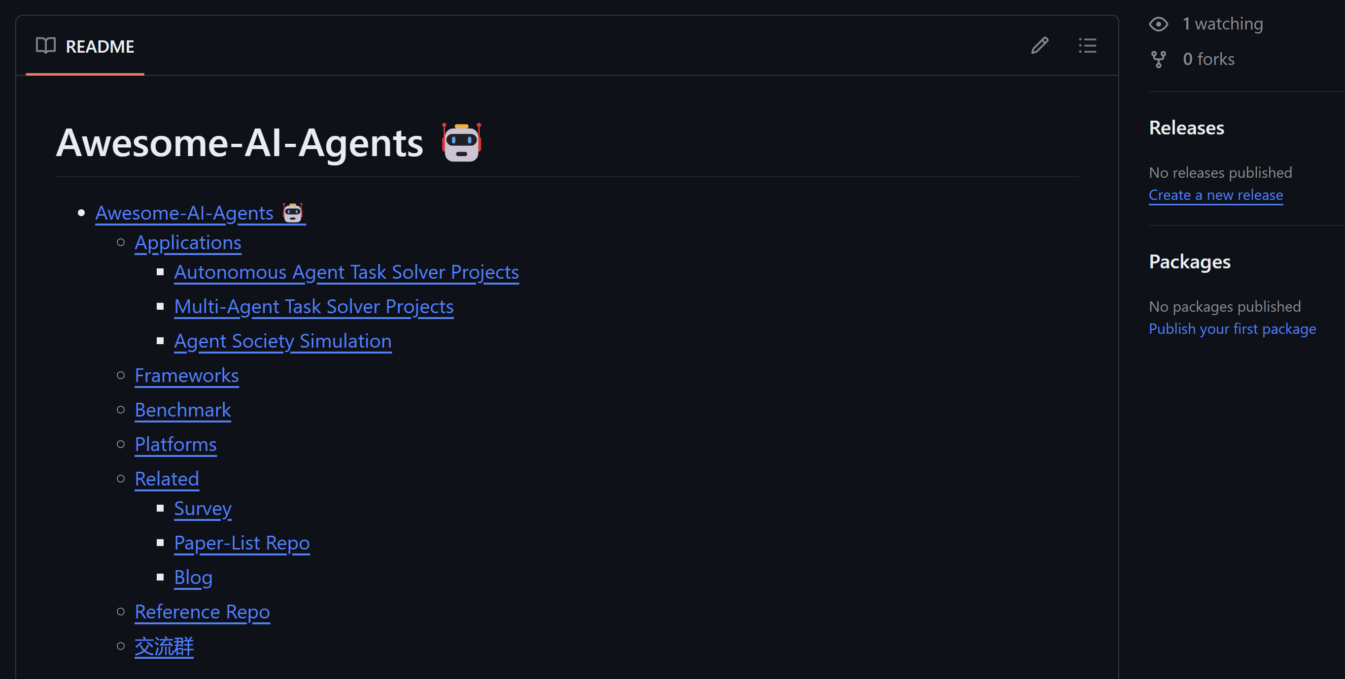 Agents Repo推荐：Awesome-AI-Agents - 知乎