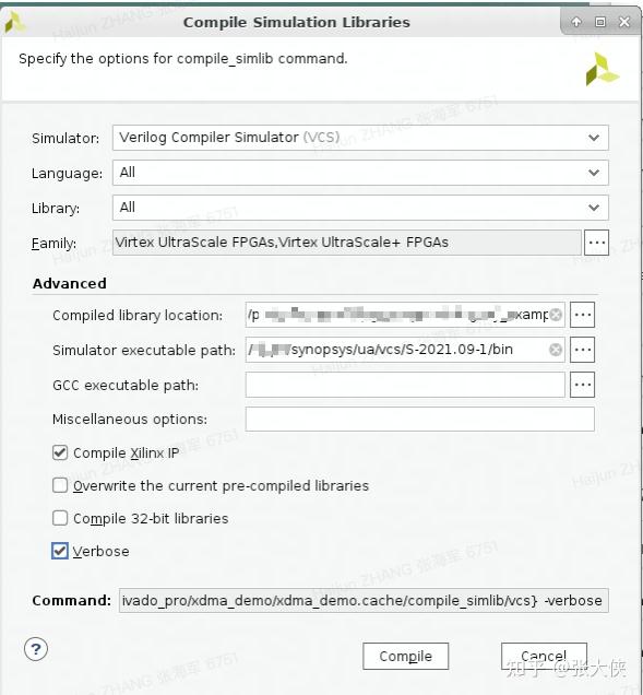VCS编译Xilinx仿真库 - 知乎