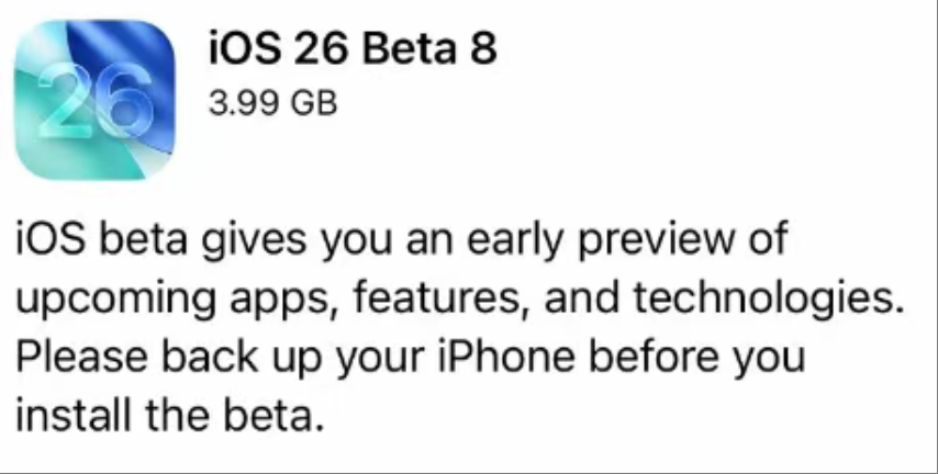 苹果发布 iOS 26 beta8 内测版 - 知乎