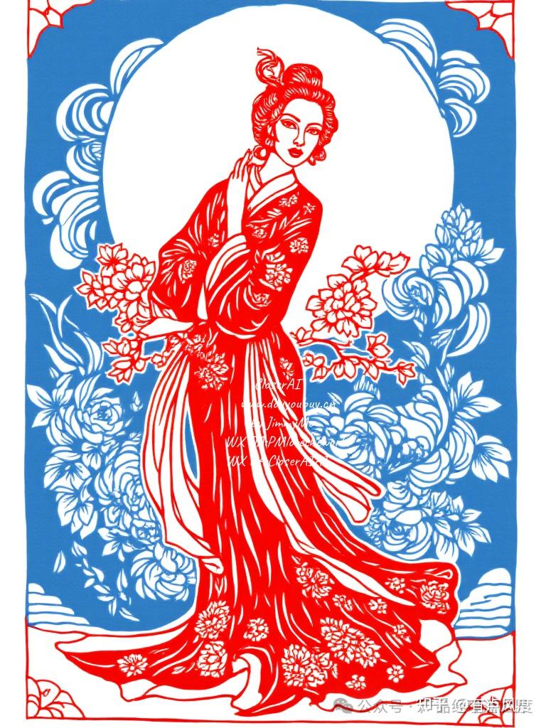 【closerAI ComfyUI】惊艳！赋能艺术设计！中国剪纸艺术与AI绘画融合，用你的照片做中国剪纸，过年就用你设计的剪纸！ - 知乎