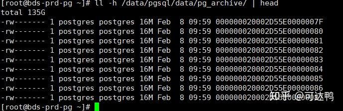 postgresql数据库流复制从库搭建,以及wal进程故障处理 - 知乎