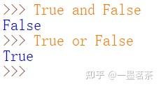 布尔类型True Flase 与逻辑符号and or not 间的关系 - 知乎