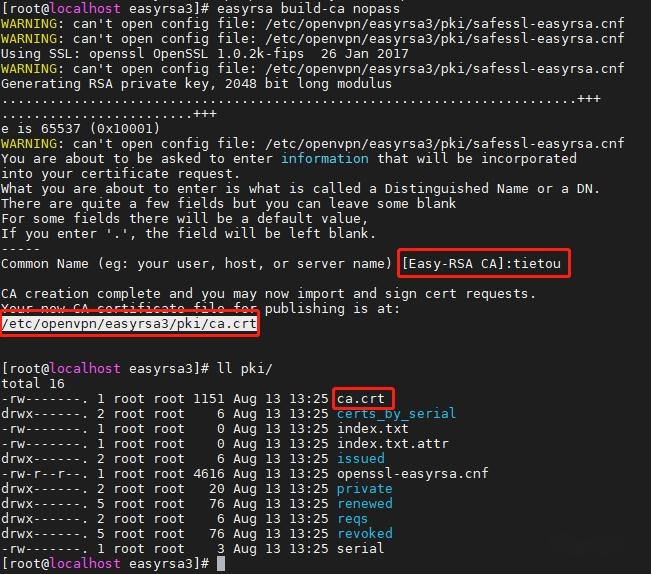 使用Easy-RSA配置生成SSL证书 - 知乎