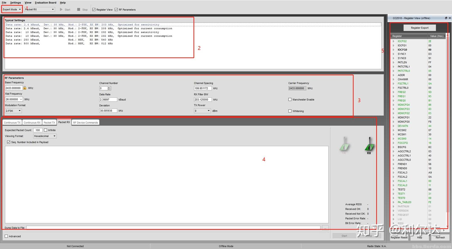 SmartRF Studio 7使用说明 - 知乎