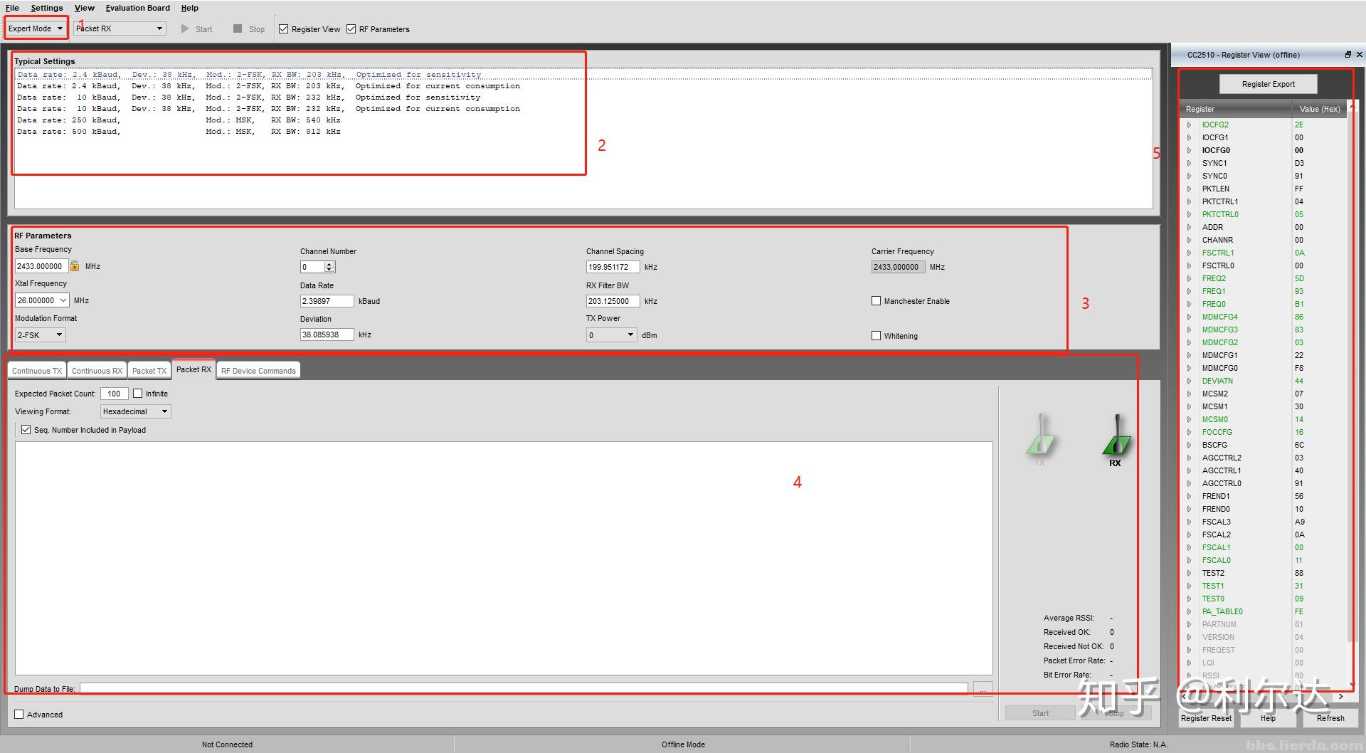 SmartRF Studio 7使用说明 - 知乎