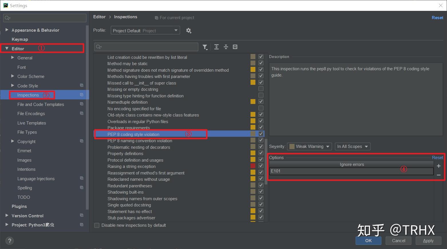 Python PEP8 代码规范常见问题及解决方法 - 知乎