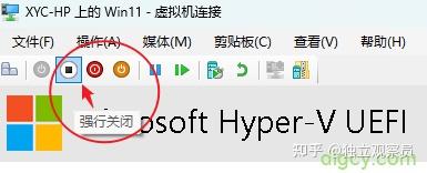 Hyper-V 使用 Win11 ISO 镜像创建虚拟机后进入不了虚拟光驱安装流程的解决方法 - 知乎