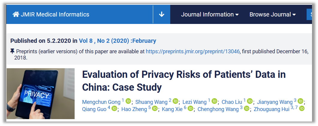医学信息学期刊介绍——JMIR Medical Informatics - 知乎
