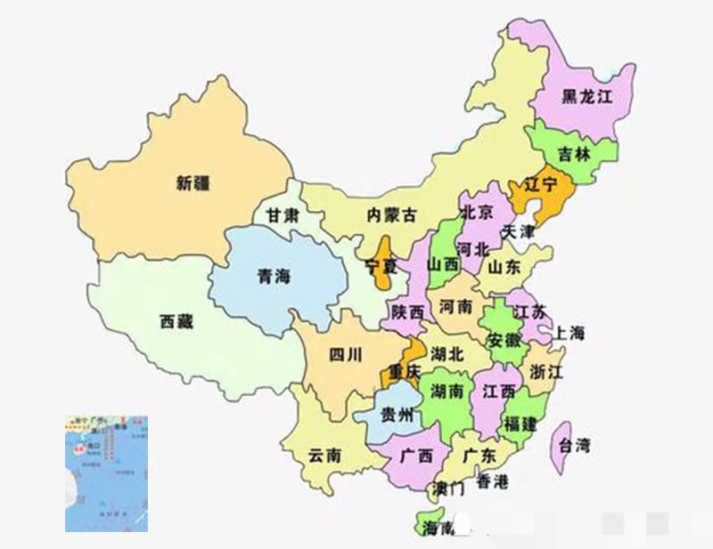 如何快速记忆中国地图各省的位置？ - 知乎