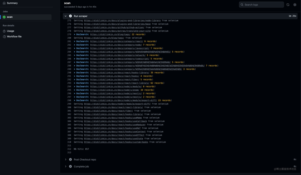 在 Docusaurus v2 中使用 Algolia DocSearch搜索功能 - 知乎