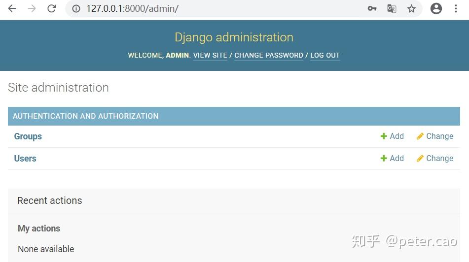 Django学习入门（5）--学会自带后台数据管理框架 - 知乎