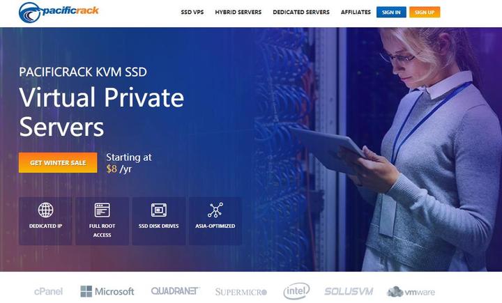 Pacificrack-M-L洛杉矶新年除夕款2G内存G口5T流量 10刀/年测速 - 知乎