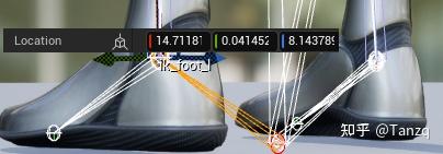 使用Two Bone IK 结点实现脚步IK - 知乎