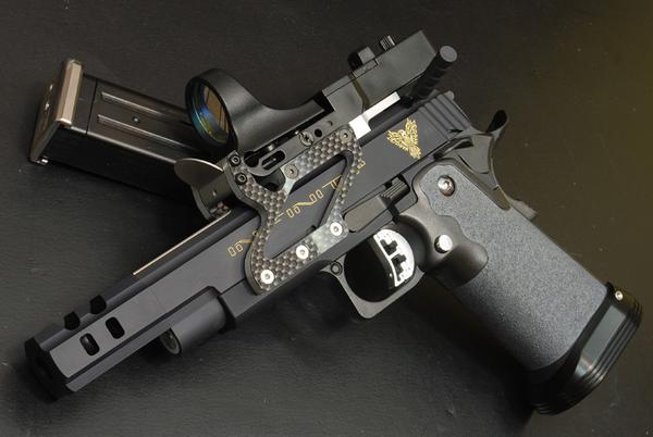 国际实用射击IPSC黄金M1911 INFINITY IMM艺术品版的定制土豪玩具 - 知乎