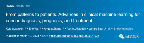 Cell | AI机器学习在癌症临床诊断、预后和治疗中的进展 - 知乎