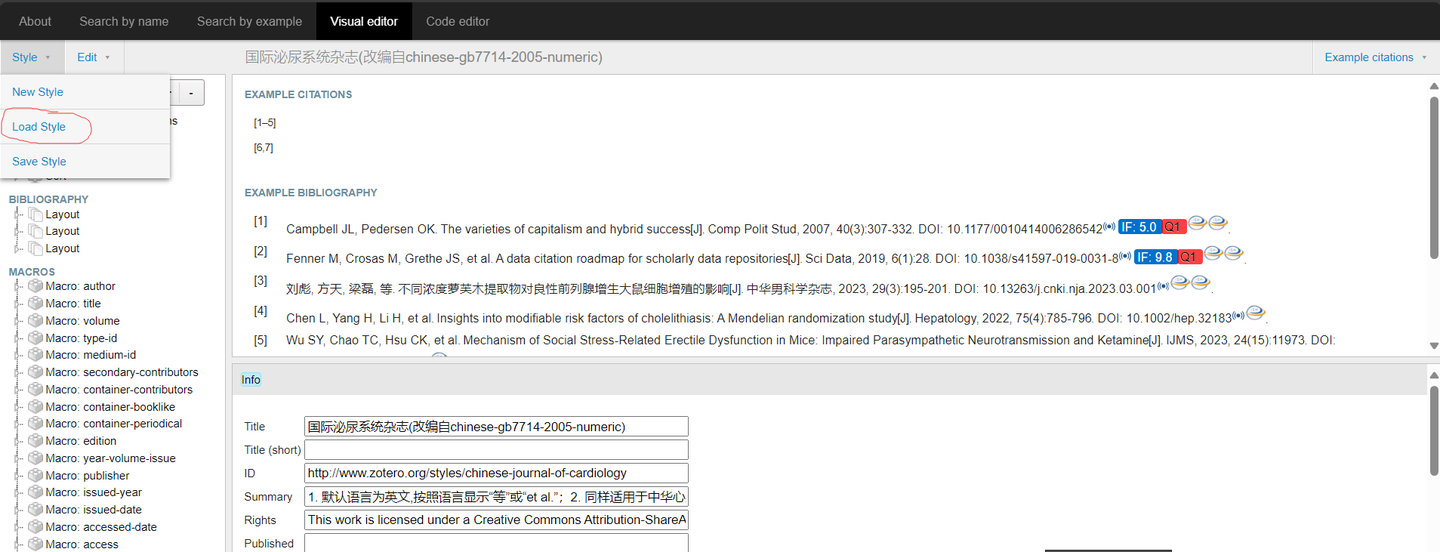 傻瓜式修改csl文件导入参考文献（无需编程基础） - 知乎