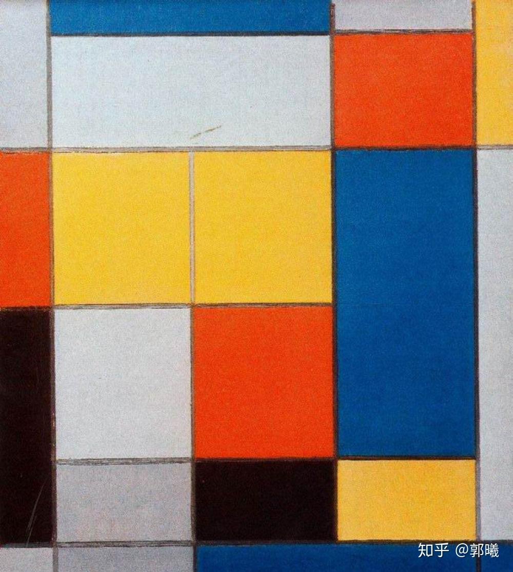 艺乎丨几何派先驱艺术家蒙德里安「格子画」 - 知乎