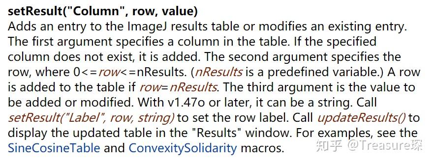ImageJ开发教程——结果表格操作与像素展示 - 知乎