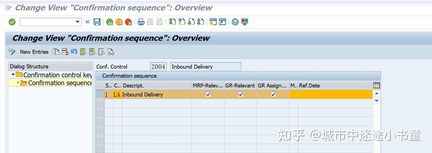 SAP MM 采购凭证上的Confirmation Control Key - 知乎