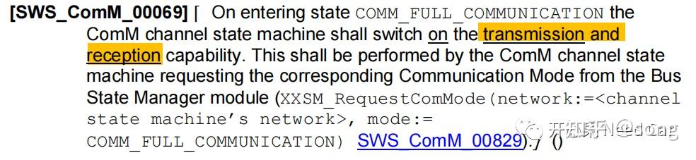 Autosar网络管理：节点收到NM Msg，是如何被动唤醒的？ - 知乎