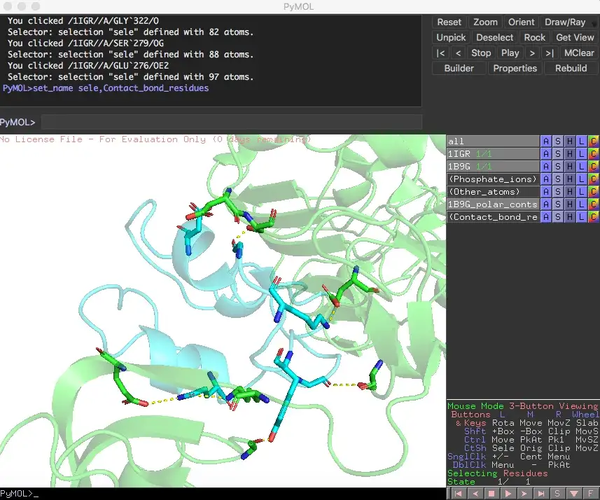 使用 PyMOL 可视化蛋白质-蛋白质对接 - 知乎