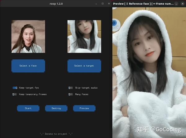 roop 视频换脸 - 知乎
