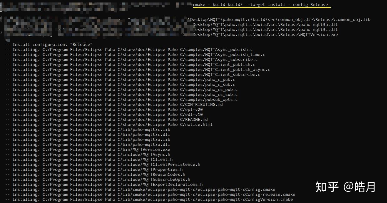 windows下paho.mqtt安装教程（C/C++） - 知乎