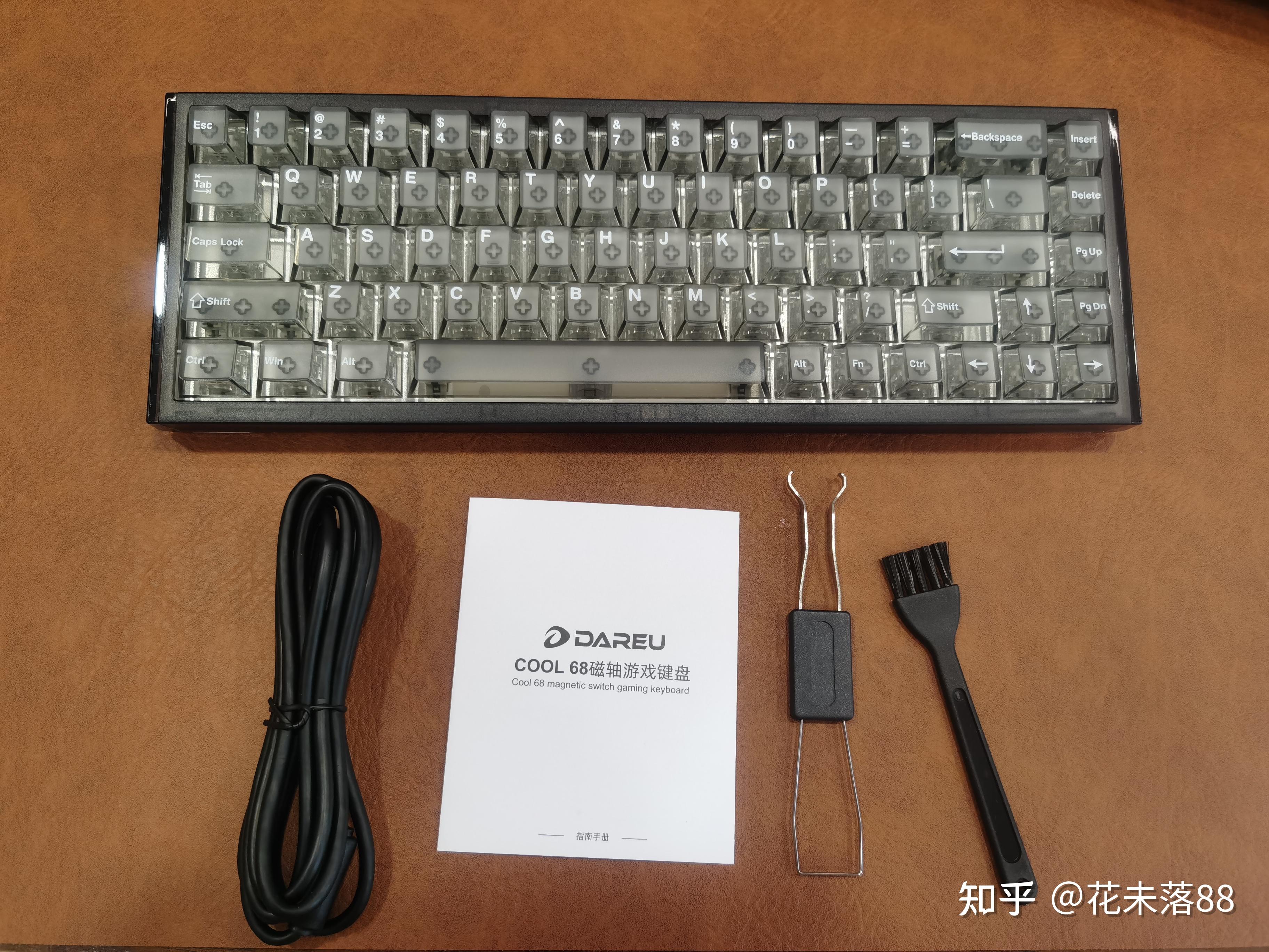 “光翼点燃指尖的冰刃狂潮”——达尔优COOL 68磁轴键盘深度测评 - 知乎