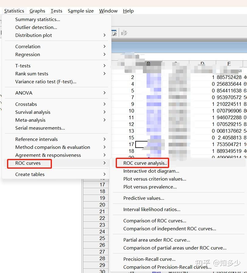 MedCalc实操指南：二元Logistic回归与ROC曲线分析全流程 - 知乎