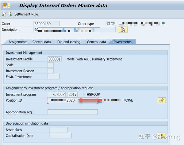 修改Internal Order的Position ID - 知乎