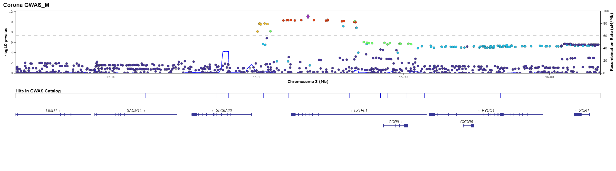 使用LocusZoom绘制Regional plot详解 – GWAS数据可视化 - 知乎
