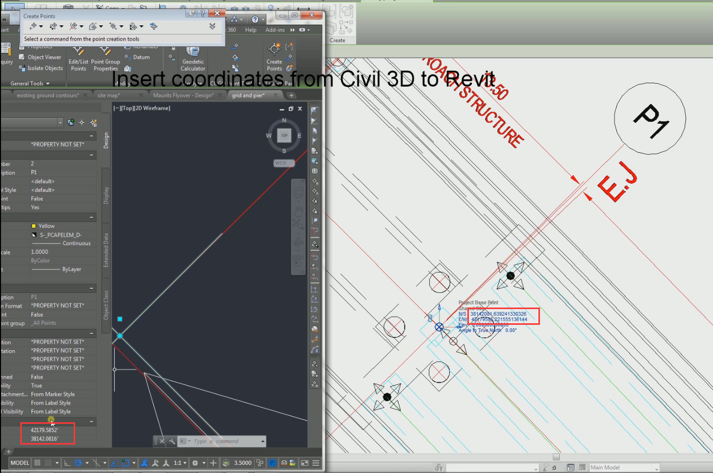 BIM一波流应用第九弹——Civil 3D与Revit共享项目坐标系并布置场地 - 知乎