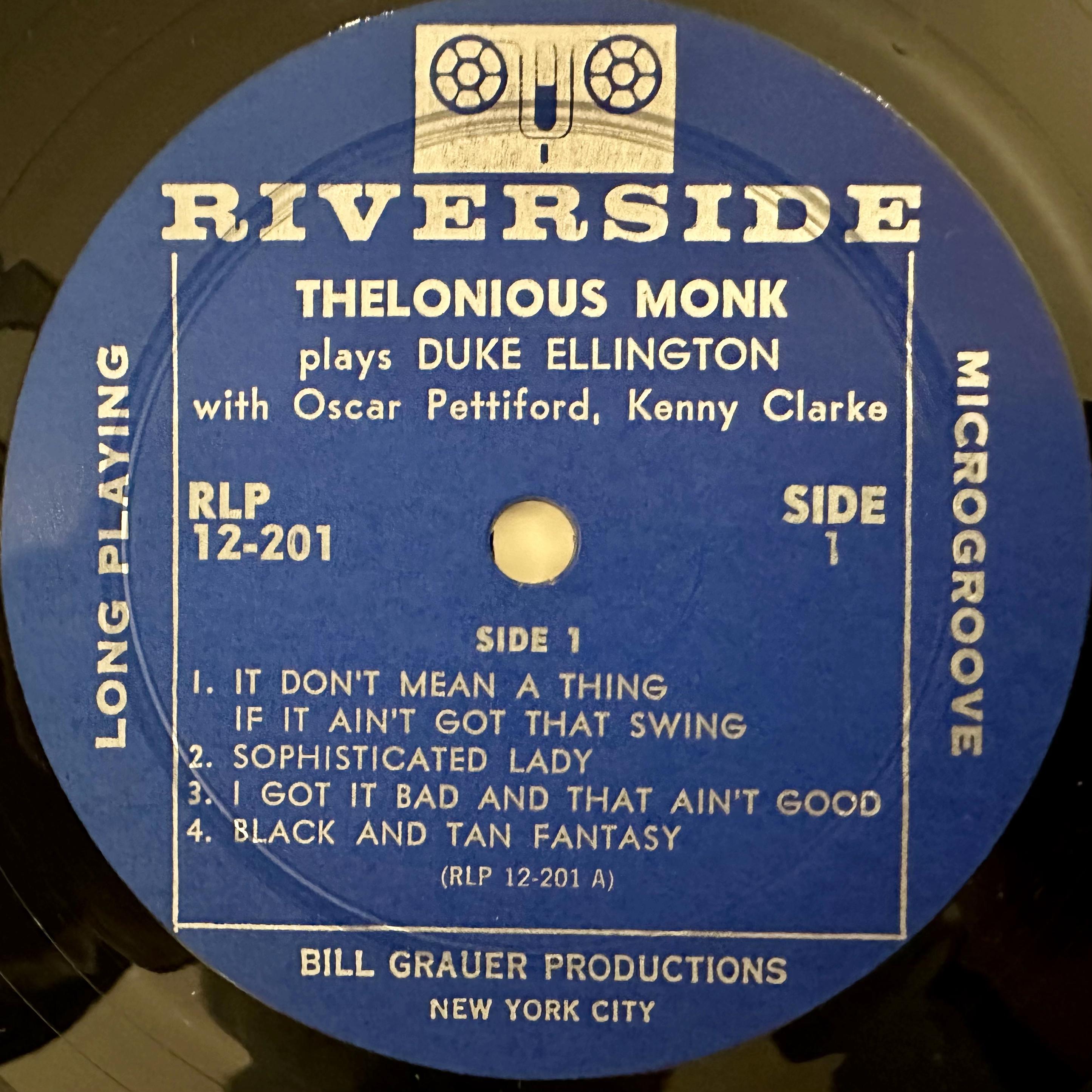 Thelonious Monk Plays Duke Ellington - 知乎