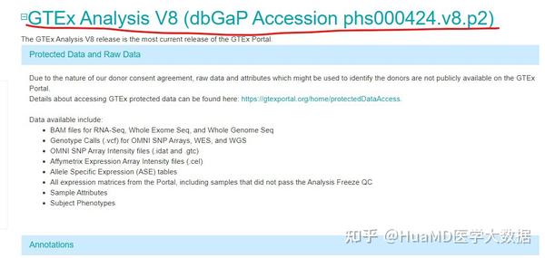 GTEx数据库简介（3）：数据的获取 - 知乎