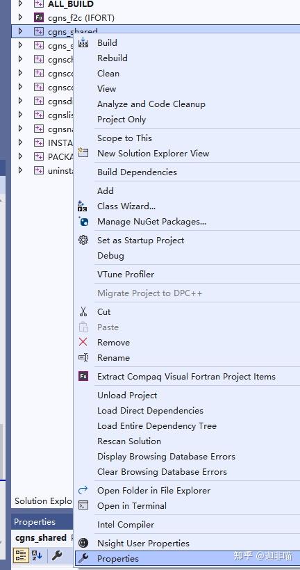 Win11+VS2022+CGNS4.3.0+HDF5-1.13.2+Intel Fortran源码编译CGNS动态库 - 知乎