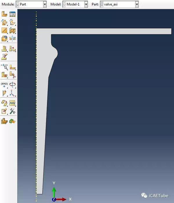 [极简分析]Abaqus/CAE创建轴对称模型From三维几何 - 知乎