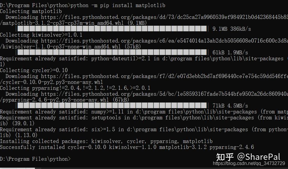 Modulenotfounderror No Module Named Matplotlib 问题解决方案 知乎