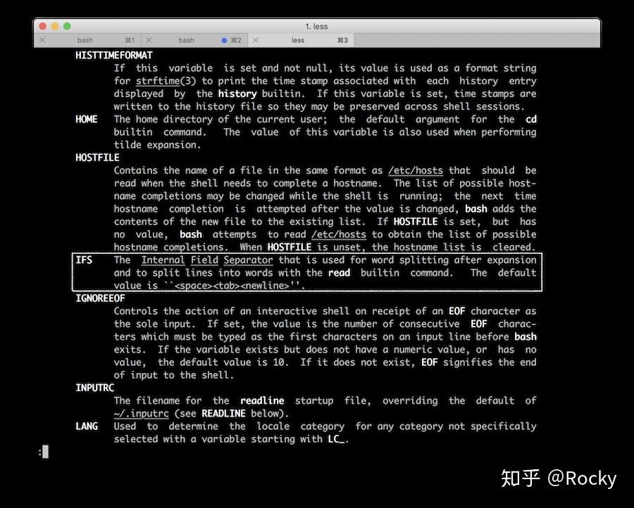 详细解析Shell中的IFS变量 - 知乎