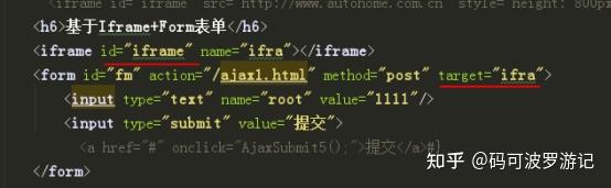 二十七 Ajax和iFrame - 知乎