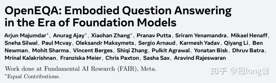 Video Understanding Benchmark for Embodied-AI - 知乎