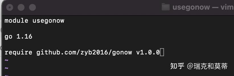 go进阶1-go mod使用入门 - 知乎