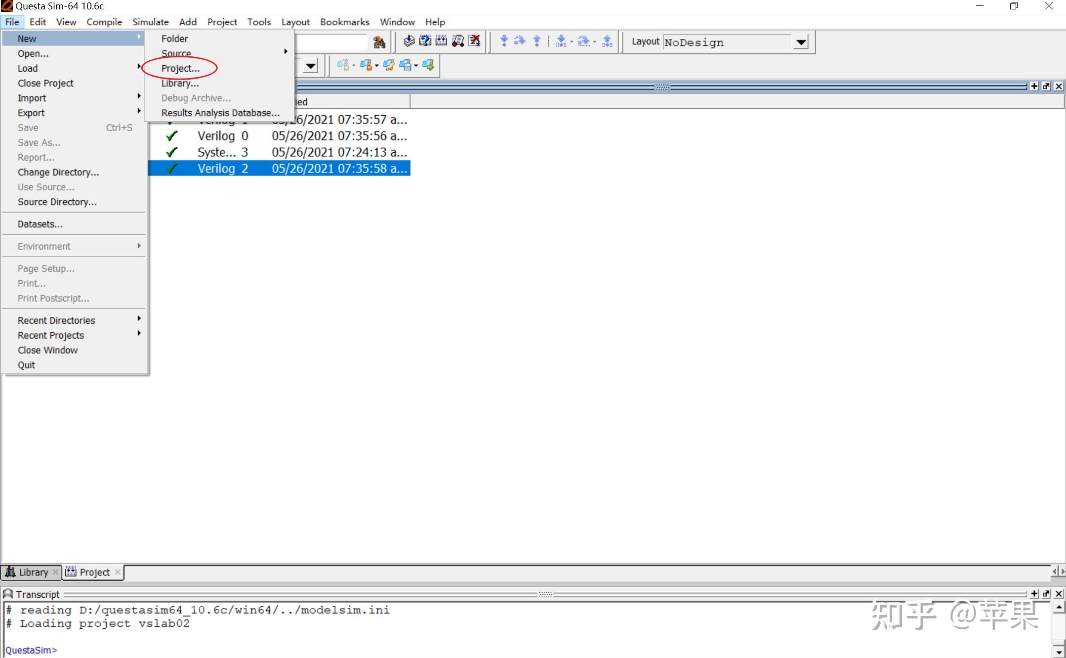 Questasim使用入门指导 - 知乎