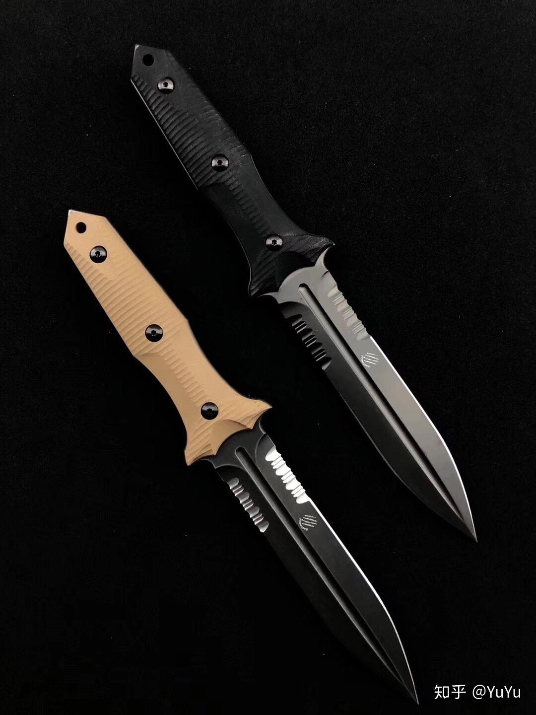 Bastinelli knives 意大利巴斯蒂内利 Bastinelli Grozo Dagger G10柄双齿刃战斗刀 - 知乎