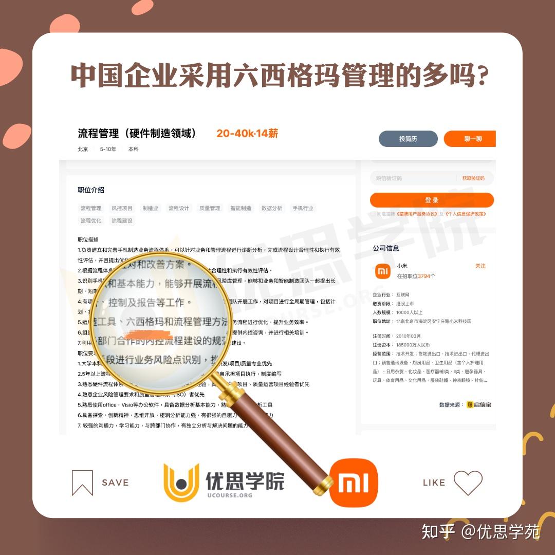 六西格玛黑带证书 CSSBB 超详细介绍 - 脉脉