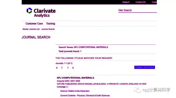 《计算材料学（npj Computational Materials）》 被国际权威数据库SCI收录 - 知乎