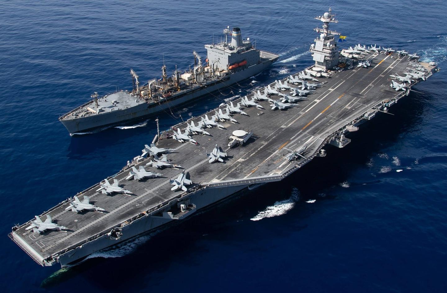 美海军航空母舰CVN 78杰拉尔德·福特号 (USS Gerald R. Ford)图集 - 知乎