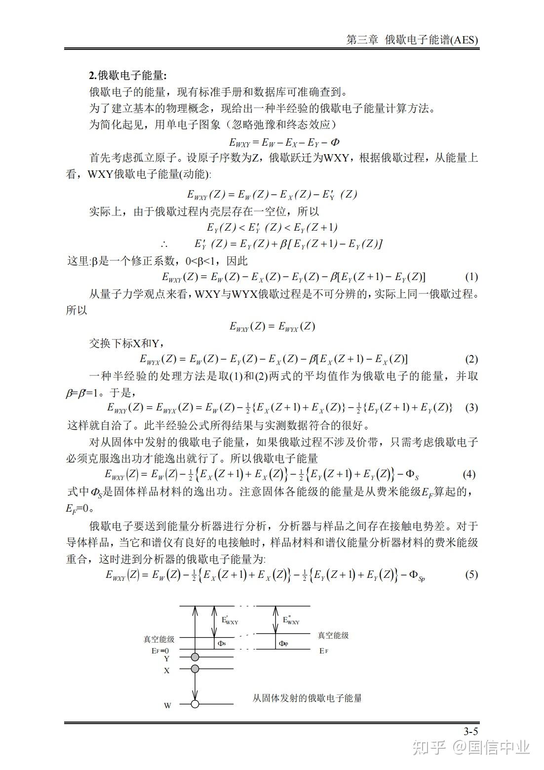 俄歇电子能谱(AES)理论篇，解析 - 知乎