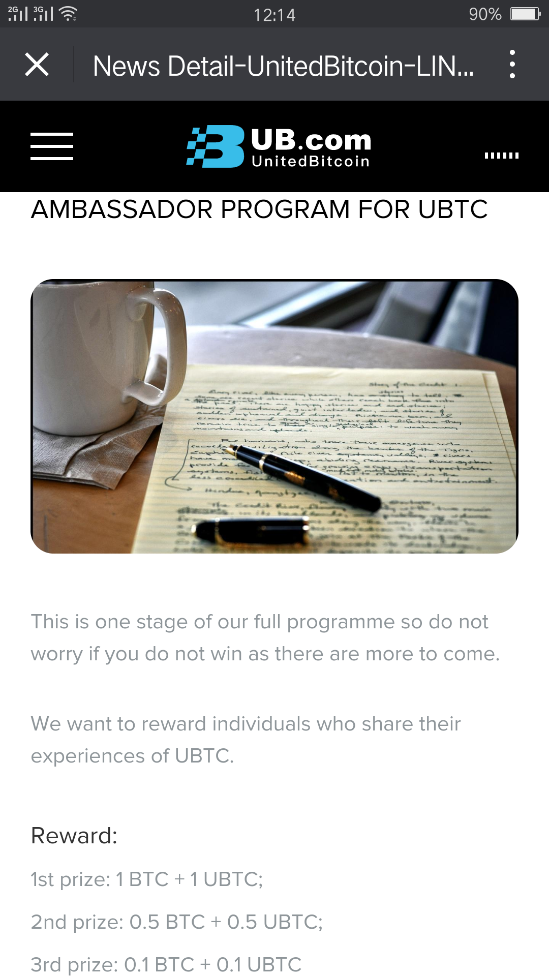 币圈老炮儿，为啥你要去争当UBTC联合比特币的全球大使？ - 知乎